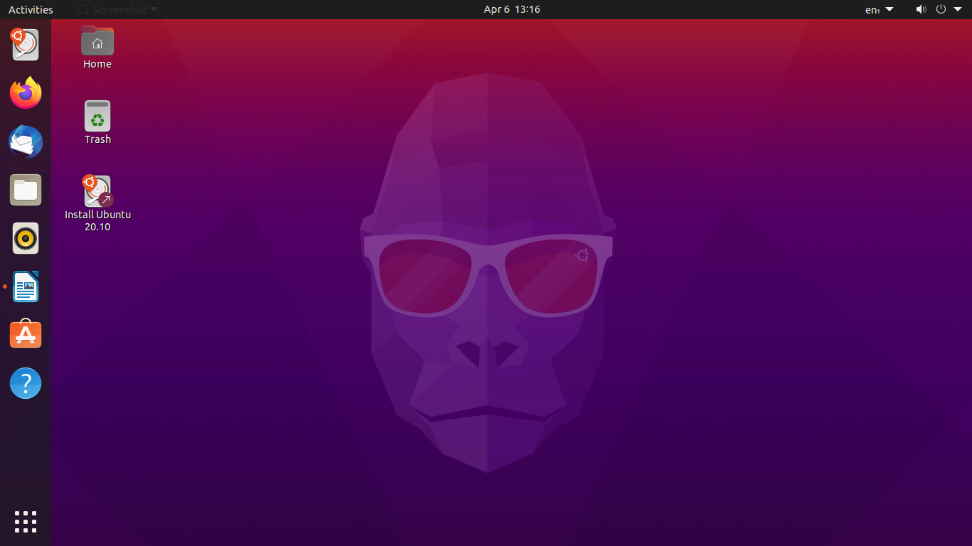 Distribution Evaluation - Ubuntu 20.10 - Pixelated Dwarf